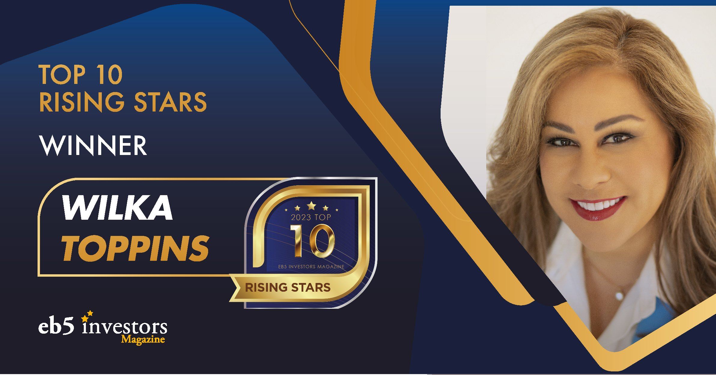 Wilka Toppins Named Top 10 Rising Star by EB5 Investors — Toppins Law Firm